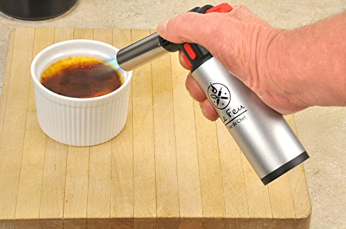 Vie De Chef Culinary Butane Torch Best Creme Brulee Torch For ...